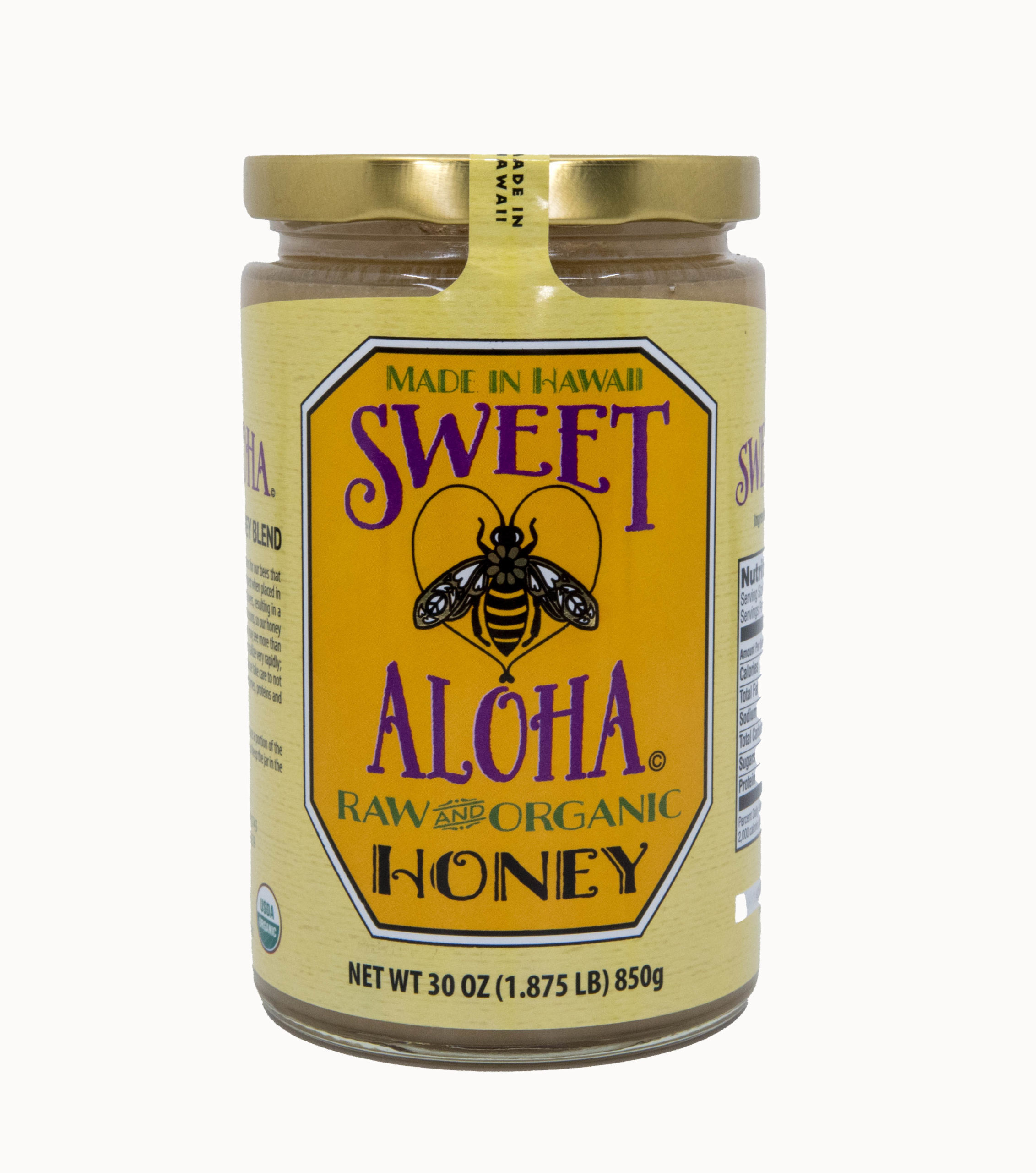 Organic Sweet Aloha Honey – Rare Hawaiian