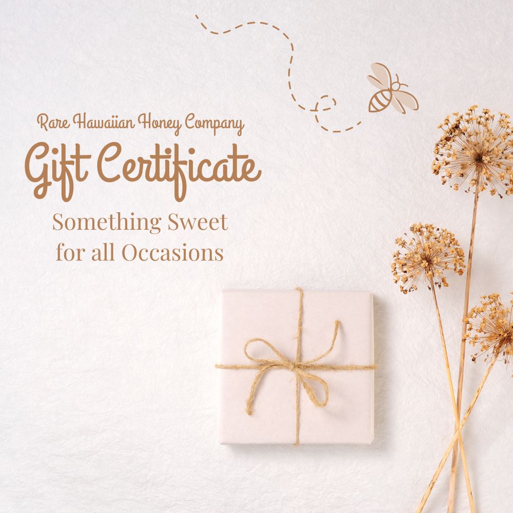 Gift Certificates for All Occasions - Rare Hawaiian