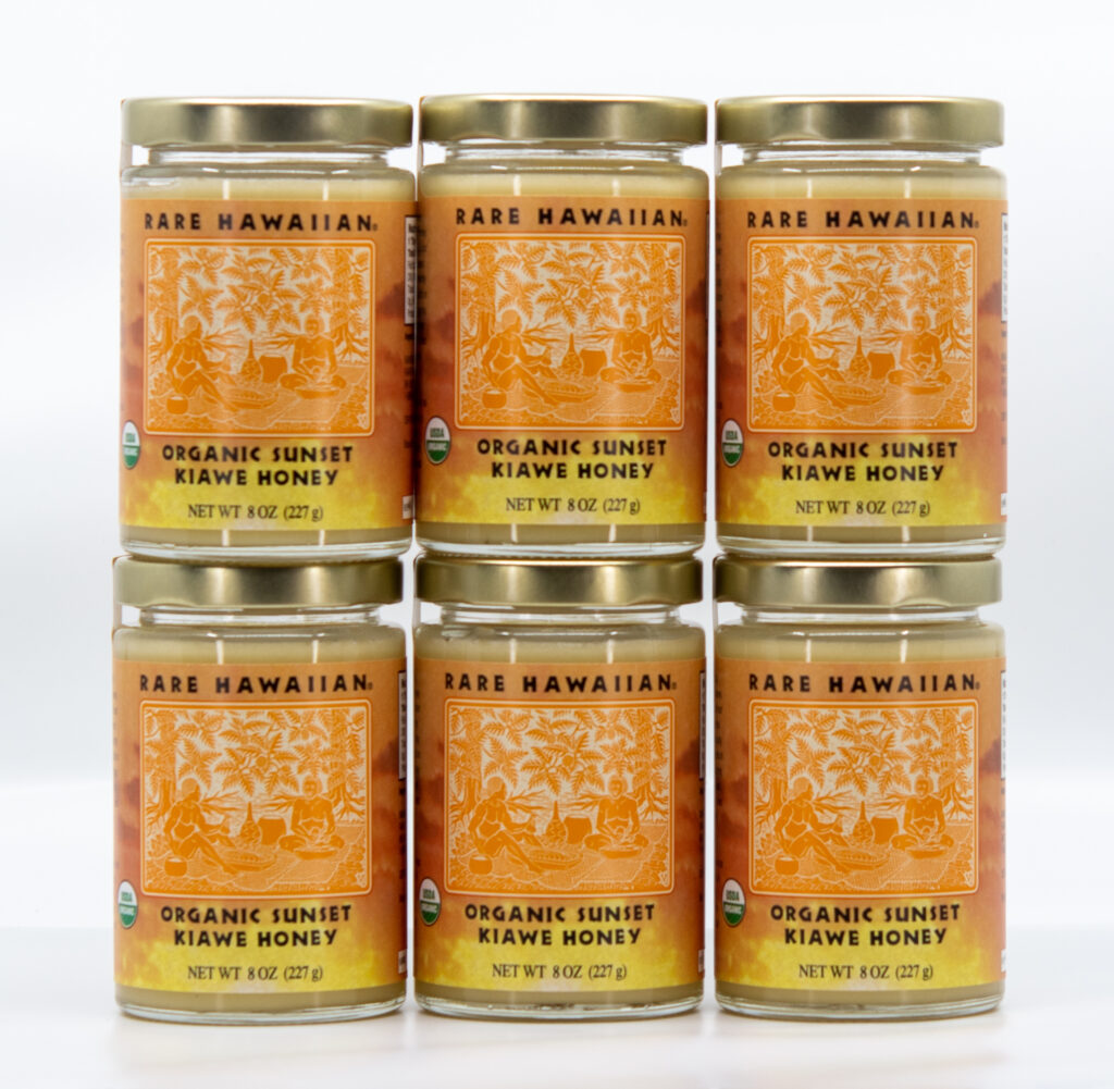 Sunset Kiawe Honey 6 Pack - Rare Hawaiian