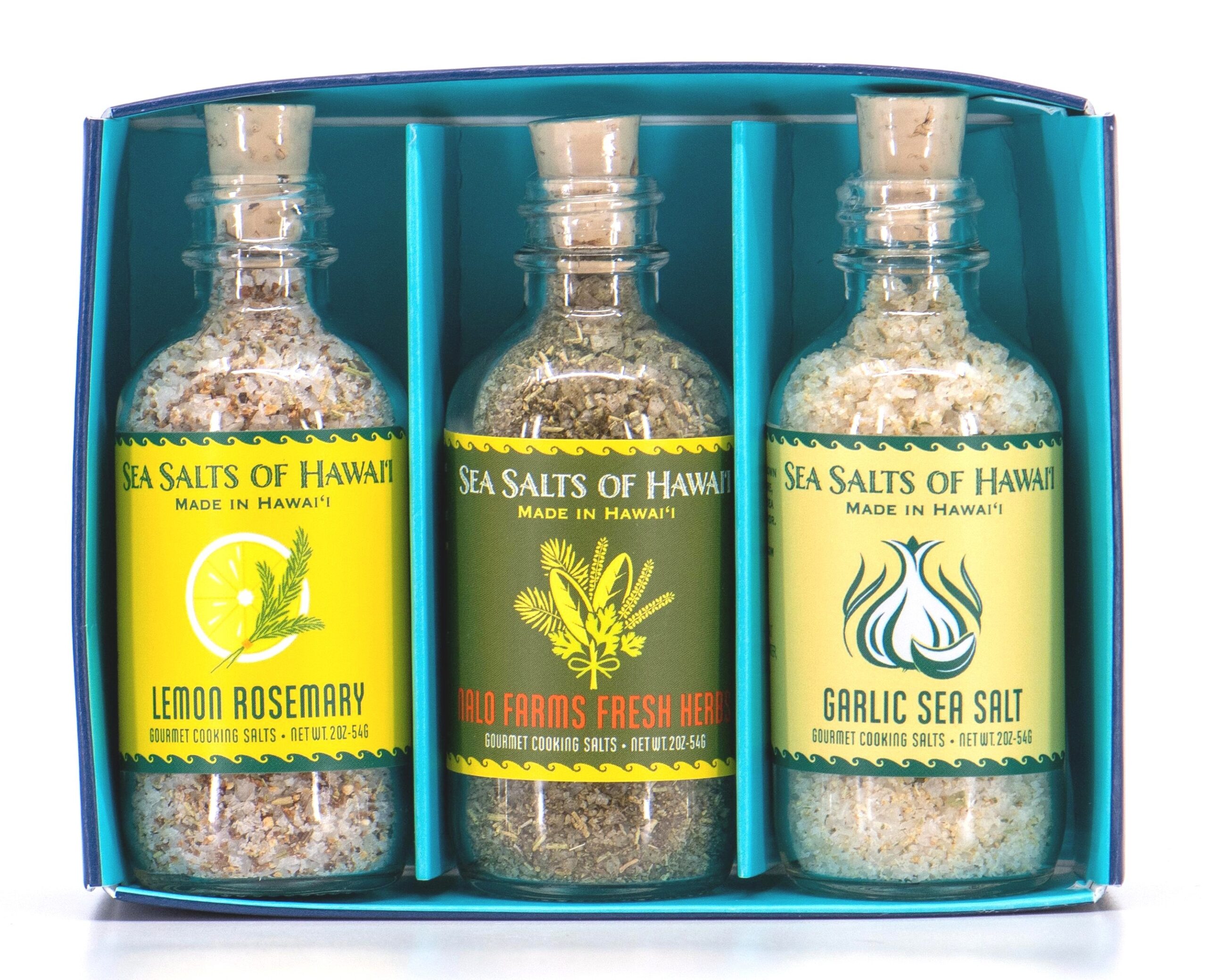 Flavored Hawaiian Sea Salt Sampler - Rare Hawaiian