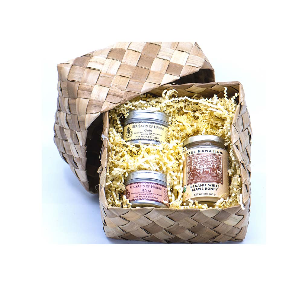 Hive & Sea Gift Basket - Rare Hawaiian